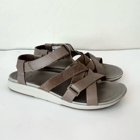 Merrell | Shoes | Merrell Kalari Shaw Leather Open Toe Strappy Sandals ...